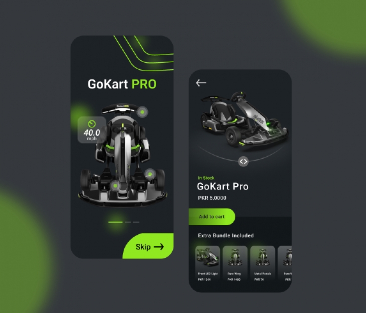 Futuristic UX UI Design